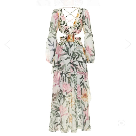 PatBO | Dresses | Nwt Patbo Jasmine Belted Cutout Maxi Dress Xs | Poshmark